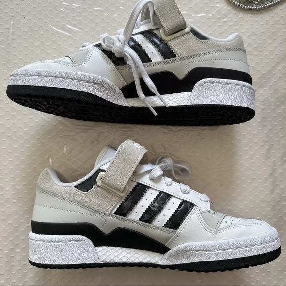 adidas | Shoes | Adidas Forum Low Mens Shoes Cloud Whitecore Black ...